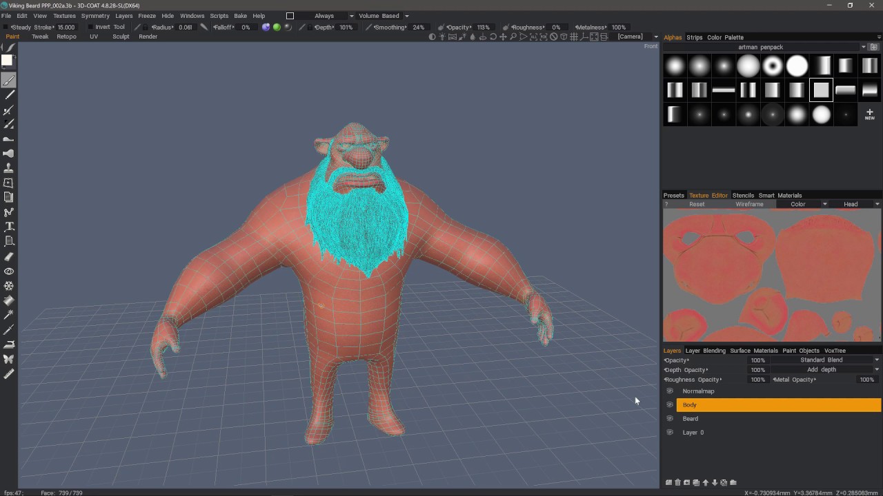 Paint Mesh to Sculpt Mesh Pt.1 - YouTube