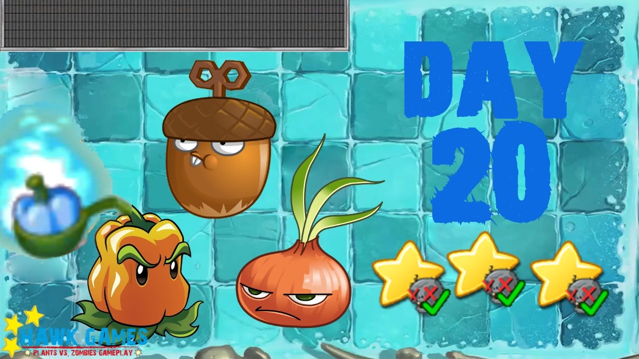 Plants vs Zombies 2 China -Frostbite Caves Day 20 [Special Del. VI ...