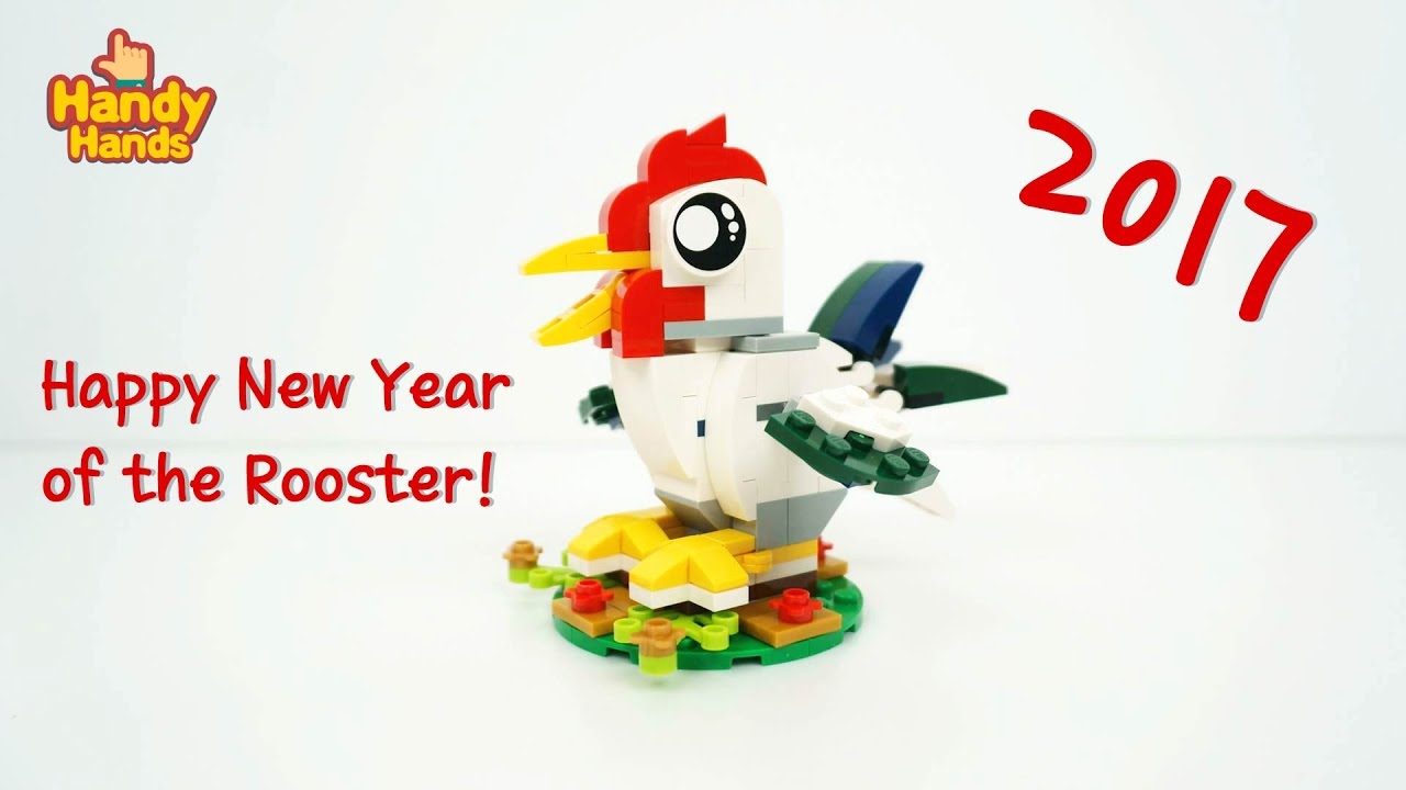 LEGO Special Edition 40234 Year of the Rooster 2017 Speed Build Review ...