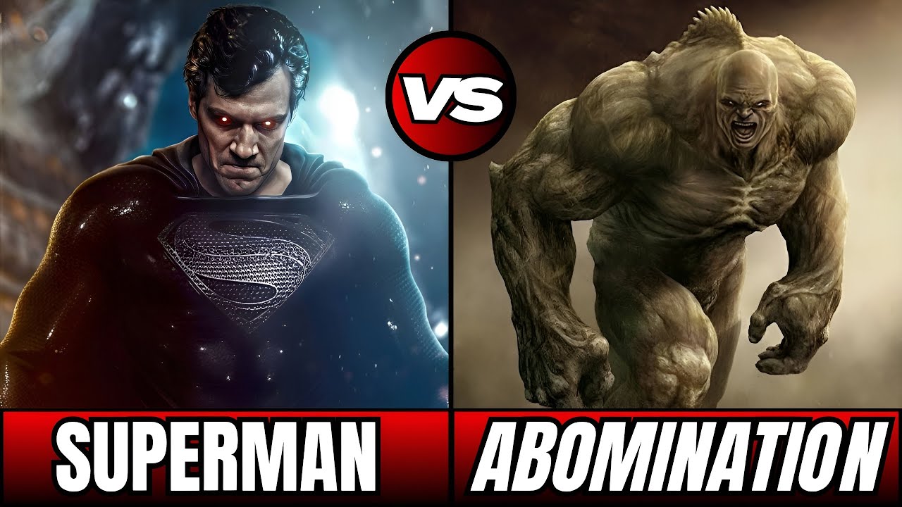 SUPERMAN VS ABOMINATION | BATTLE COMPARISON | IN HINDI || SAM - YouTube