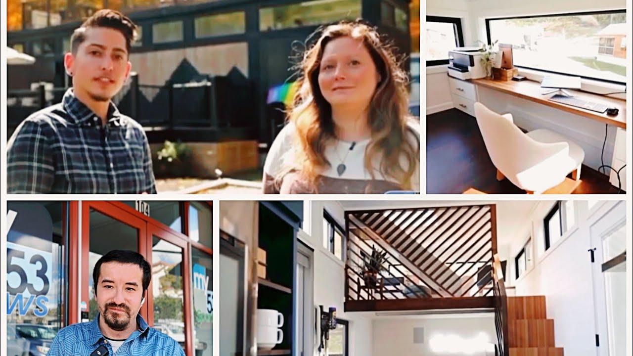 My Tv 53 News coverage on the increased popularity on tiny homes - YouTube