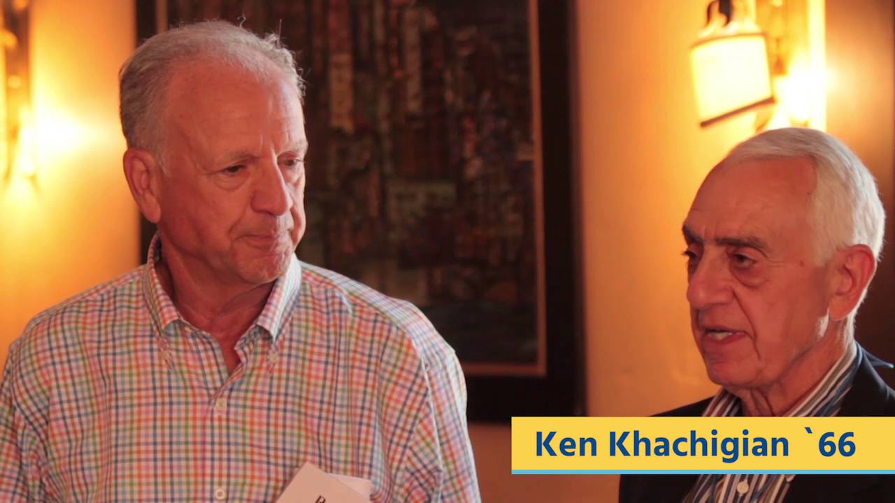 The Class of 1966 50th Reunion: Ron Rubenstein `66 and Ken Khachigian ...