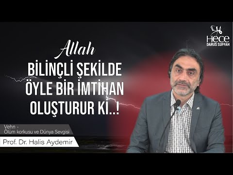 Allah bilinçli şekilde öyle bir imtihan oluşturur ki...