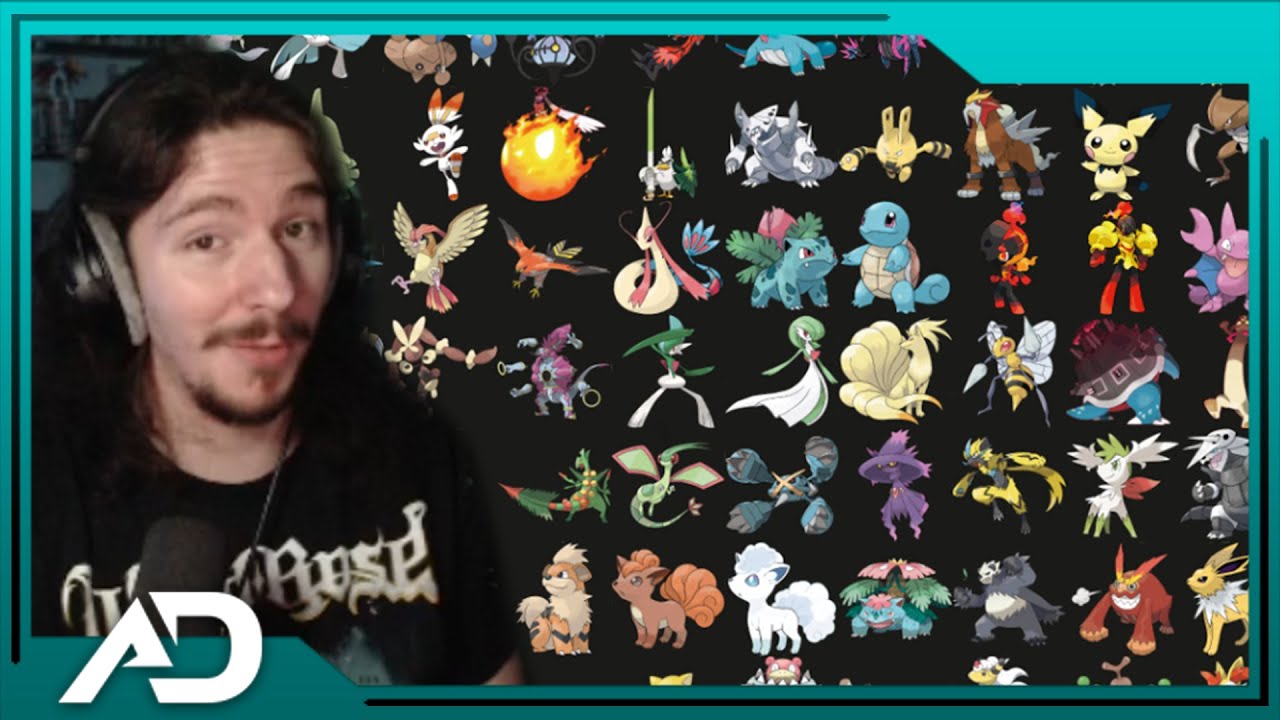 A Dude Ranks EVERY POKEMON (All Gens and Forms) - YouTube