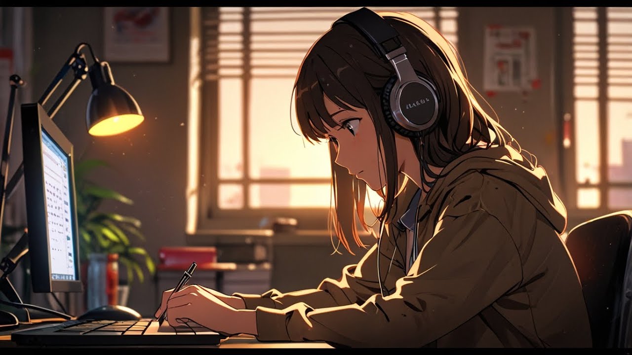 【Lofi】Friday night girl /chillhop music for studying /working /relaxing ...