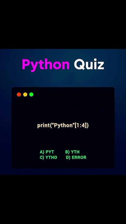 Comment Your Answer π || #learnpython #reallearning #pythonquiz - YouTube Comment Your Answer π || #learnpython #reallearning #pythonquiz - YouTube
