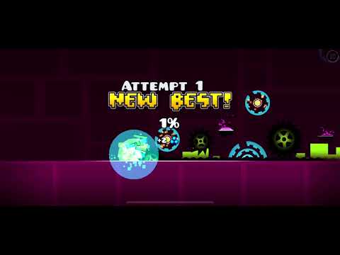 Bad at geometry dash - YouTube