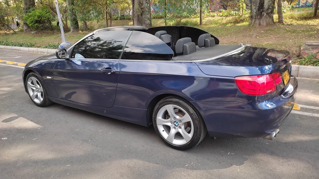 A76 Tiefseeblau metallic 2011 BMW 325i CA E93 - YouTube