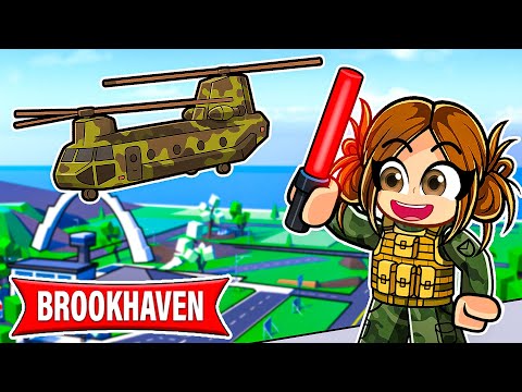 BROOKHAVEN GÜNCELLEME ASKERİ HELİKOPTER💥ROBLOX BROOKHAVEN🏡RP