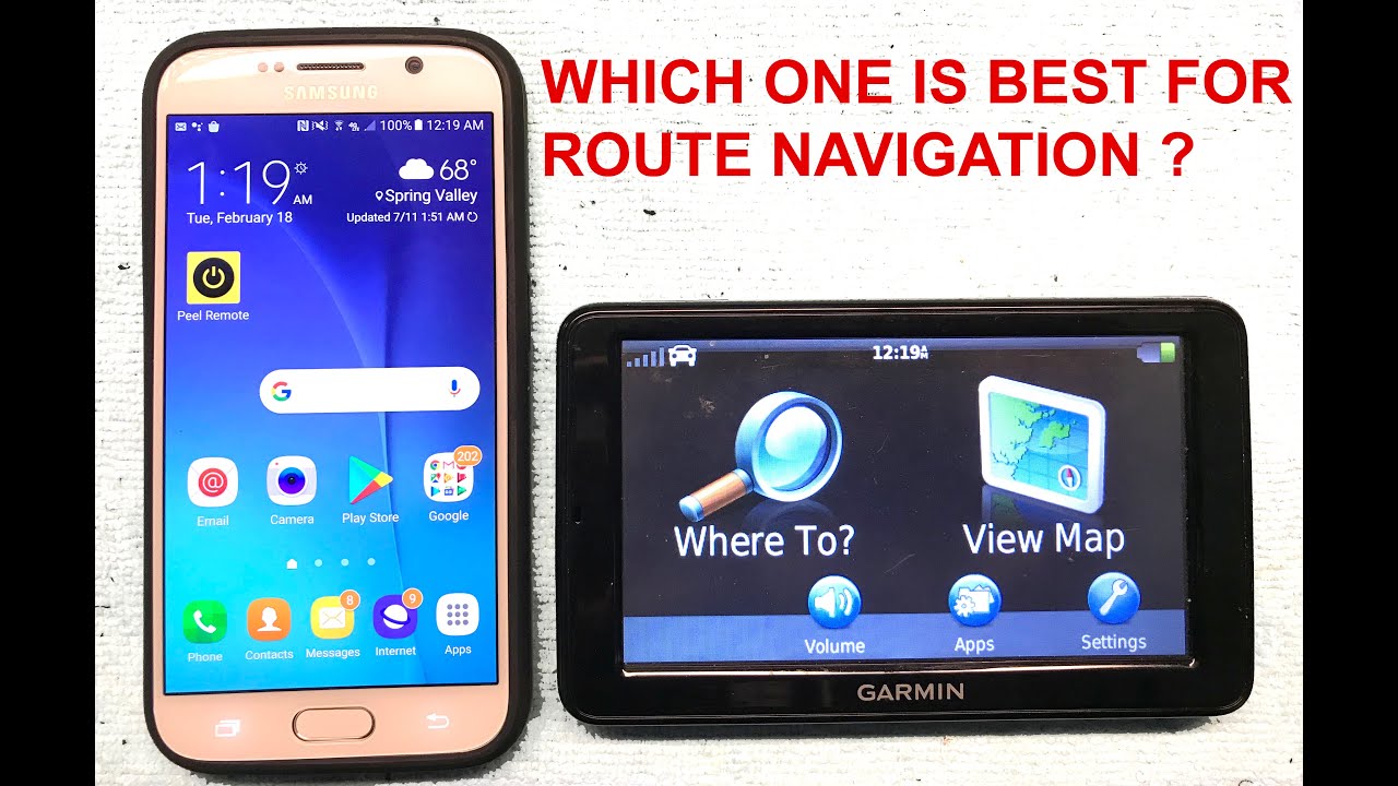 Comparing Driving Route Guidance with a Smartphone Navigation App and ...