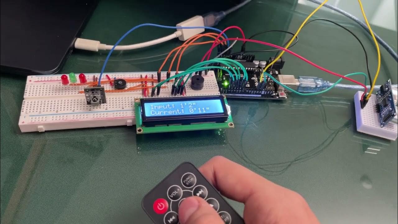 Arduino Measuring Tape - YouTube