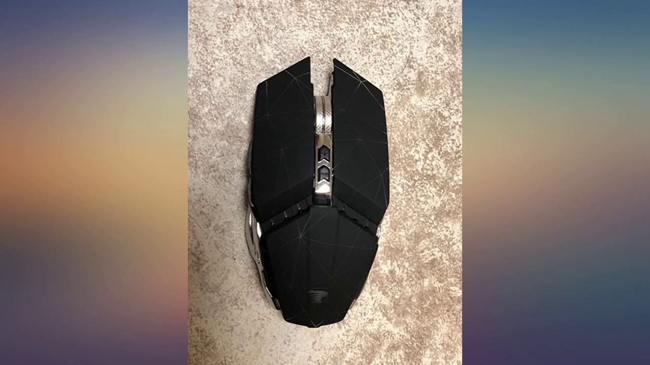TENMOS T12 Wireless Gaming Mouse Rechargeable, 2.4G Silent Optical ...