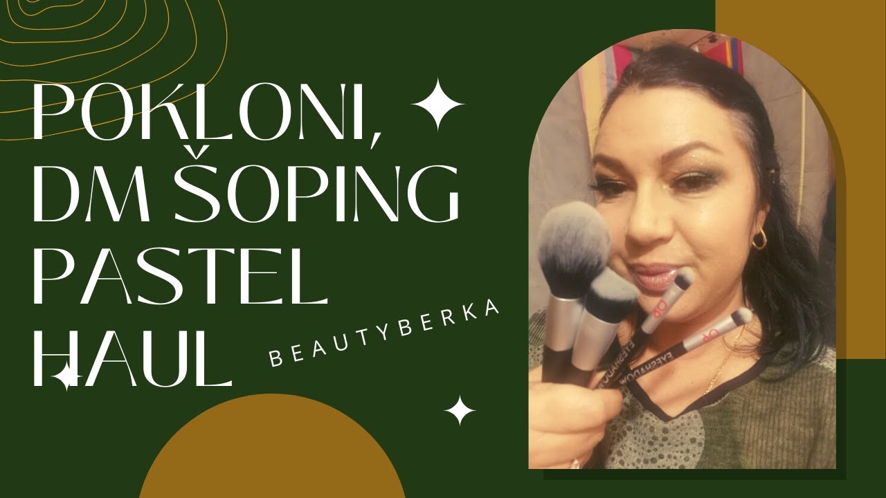 MINI DM ŠOPING, POKLON OD PRATITELJKE I NARAVNO PASTEL HAUL I POKLONI ...