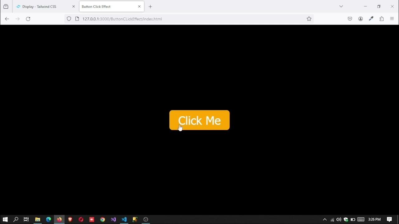 Button Click Effect With Javascript | Web Development | HTML & CSS - YouTube