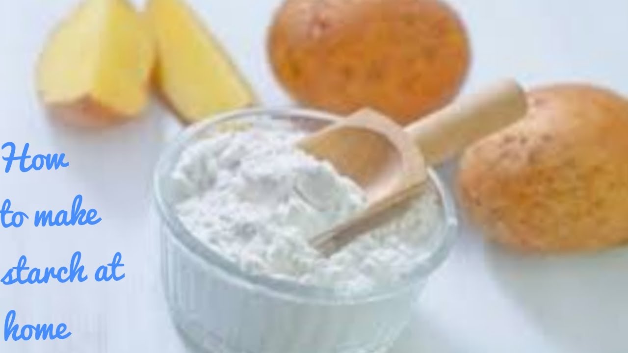How to make potato starch & potato flour at home - YouTube