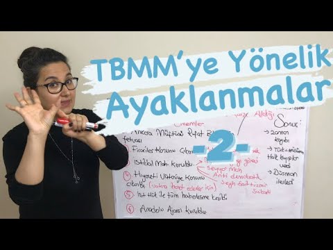 TBMM’ye Yönelik Ayaklanmalar (2)