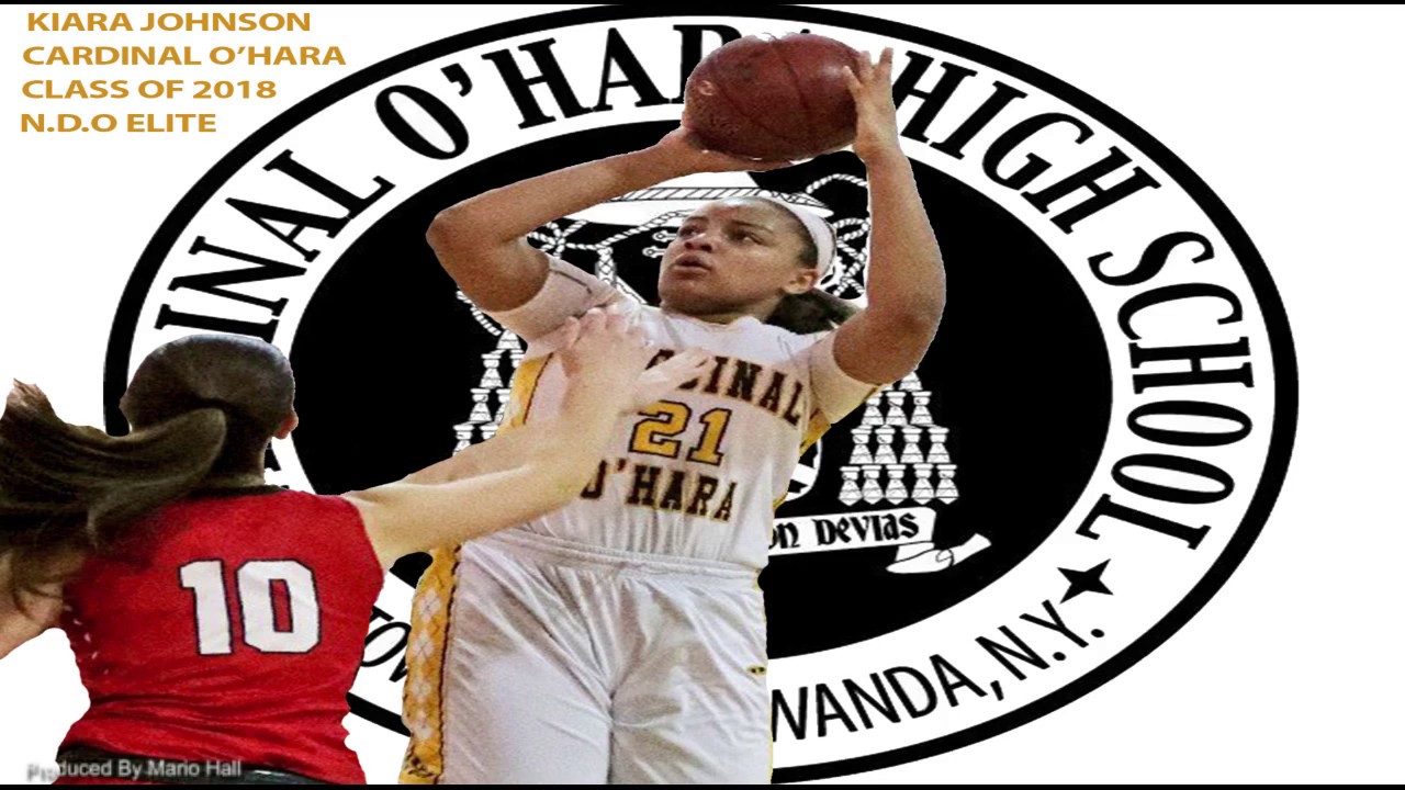 Kiara Johnson Cardinal O'Hara HS C:0 2018 Junior Highlight - YouTube