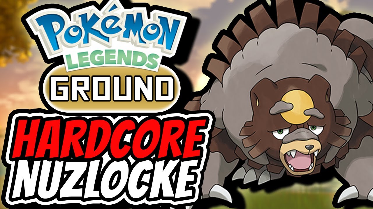 Pokemon Legends Arceus HARDCORE NUZLOCKE - GROUND Types ONLY - YouTube