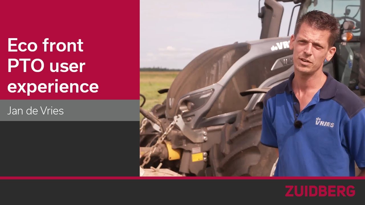 User experience ECO front-PTO | Fuel saving of 5 litres per hour ...