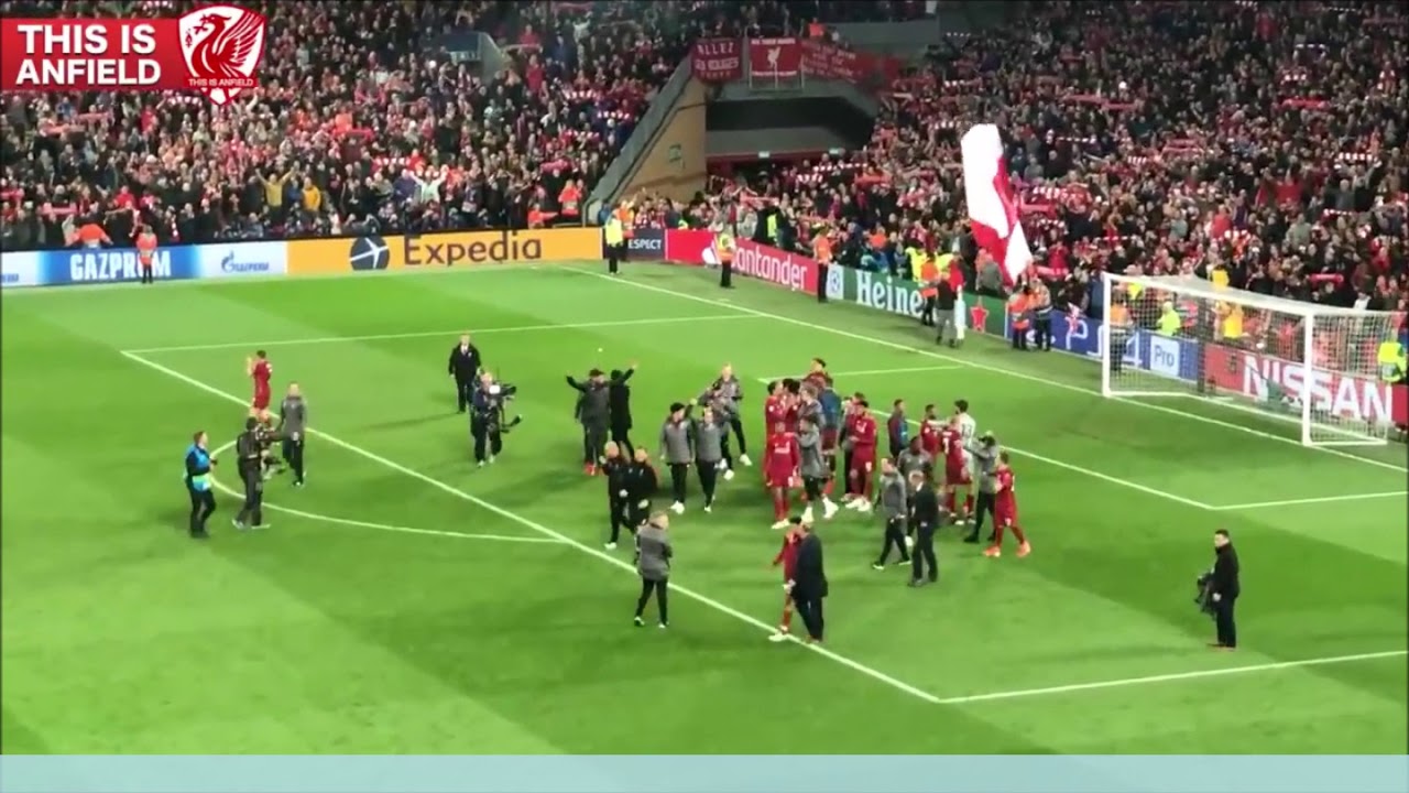YNWA Best Song Best in ANFIELD 2019 LIVERPOOL 4 - Barcelona 0 - YouTube