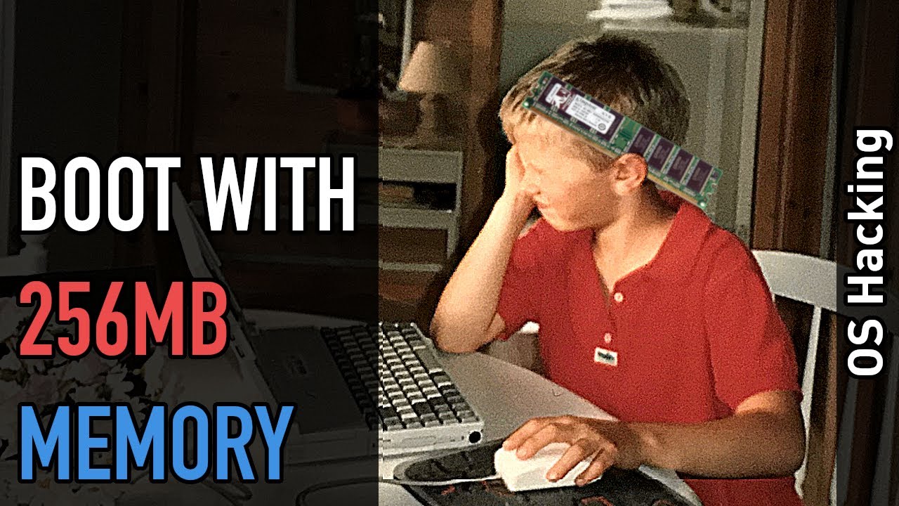 OS hacking: Making the system boot with 256MB RAM - YouTube