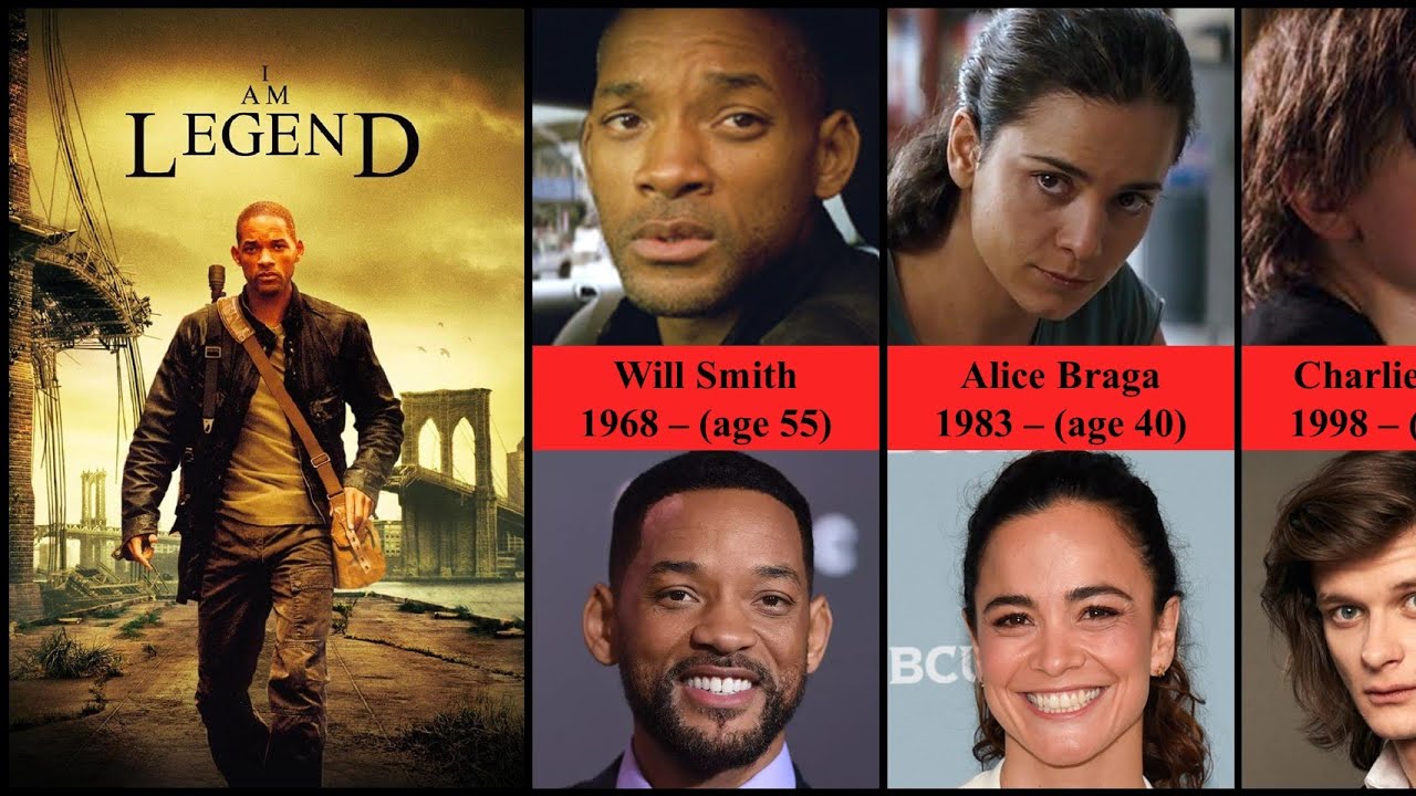 I Am Legend Cast (2007) | Then and Now - YouTube