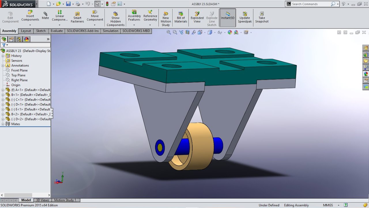 ASSEMBLAGE - ANIMATION SOLIDWORKS ... ASSEMBLY - SOLIDWORKS ANIMATION ...