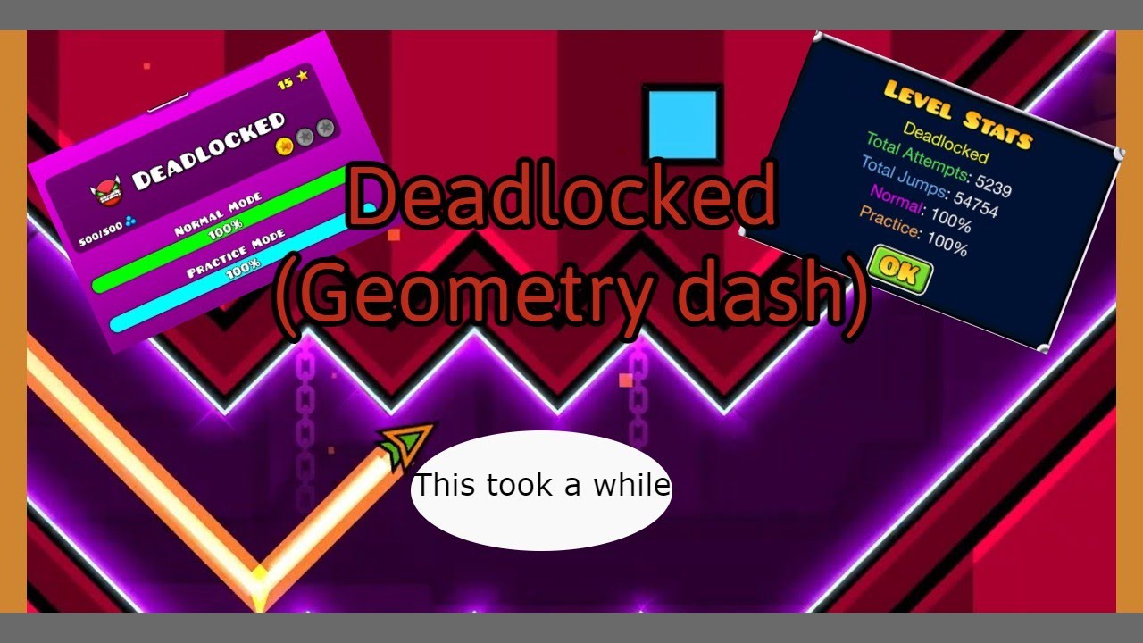 Deadlocked!!! (Geometry dash) - YouTube