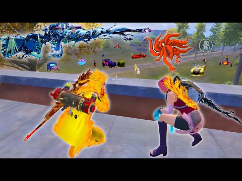 wow😍 NEW BEST LOOT AWM SNIPER GAMEPLAY TODAY🔥NARUTO + SAKURA  PUBG Mobile - BGMI