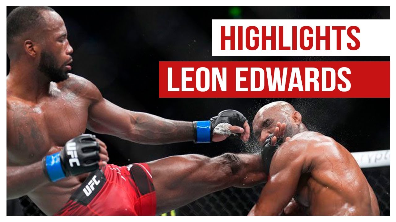 LEON EDWARDS HIGHLIGHTS UFC "ROCKY" 🥊🦵🏻🤼‍♂️🥋 vs KAMARU USMAN 2, NATE ...