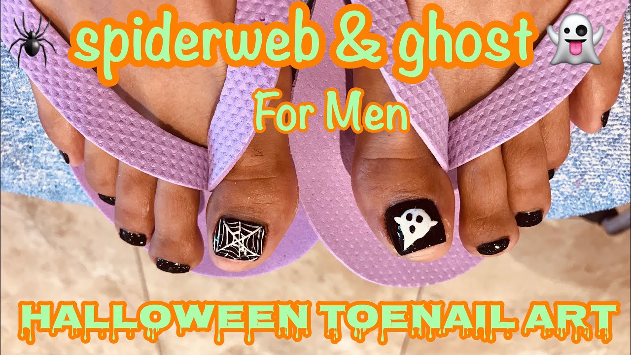 Spider Web Toe Nails