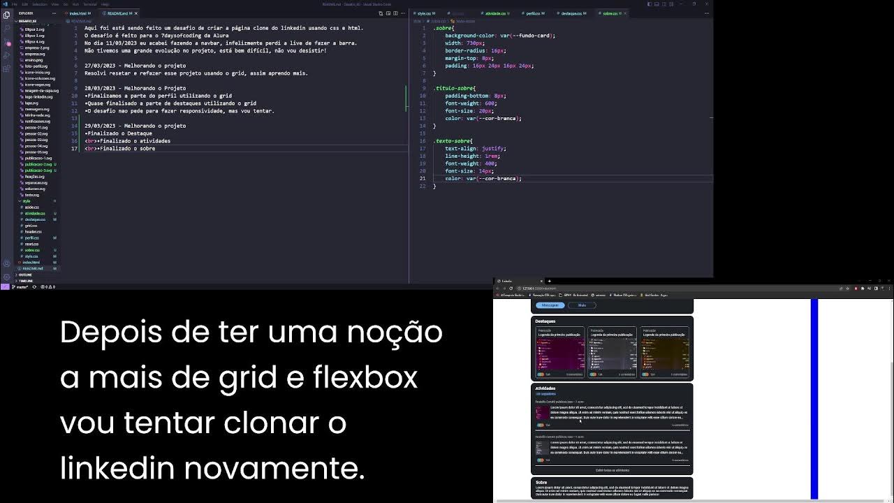 #27 - Estudos de programação - Voltando para o desafio - YouTube