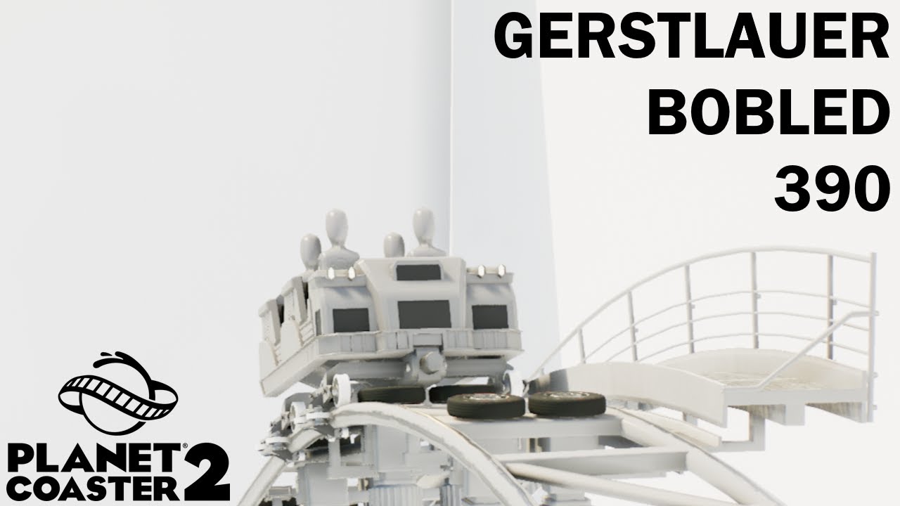 Gerstlauer Bobsled 390 Recreation - Planet Coaster 2 - YouTube