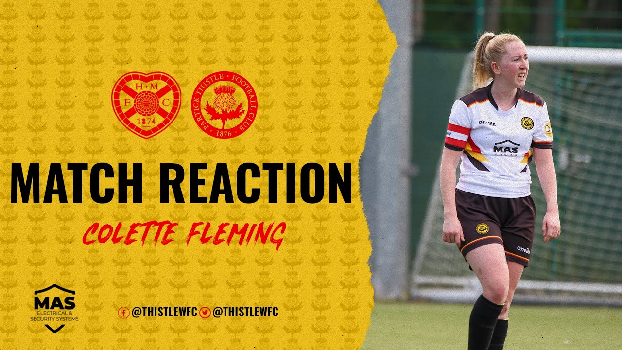 Match Reaction | Colette Fleming v Hearts - YouTube