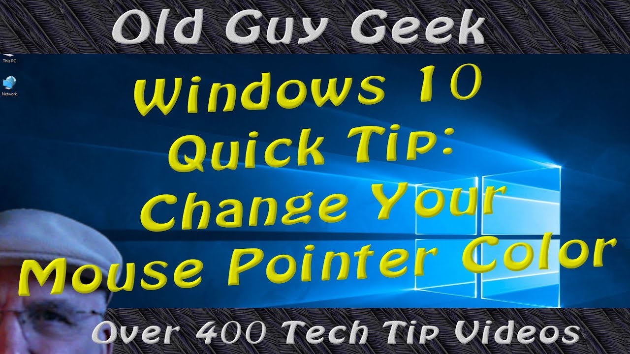 Change Your Mouse Pointer Color For Better Visibility - Windows 10 1903 ...