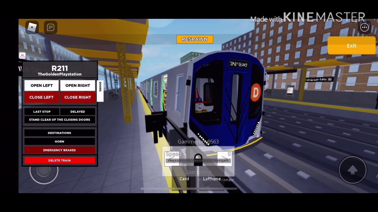 Roblox IDU D/M/S Lines R211 D Train Norwood 205 Street to Coney Island ...