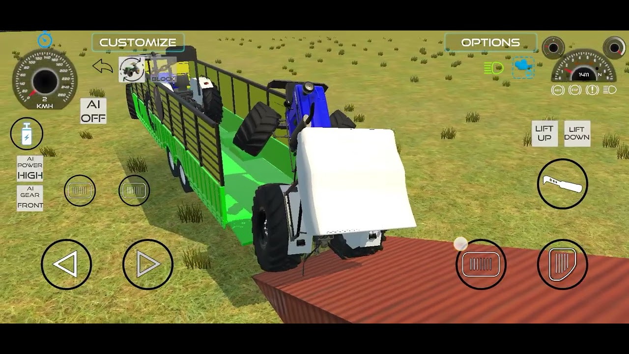 gadi wale cartoon // tractor wala cartoon // gade geme // ट्रैक्टर वाला ...