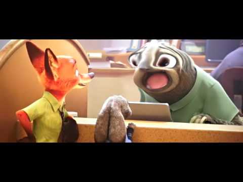 The Best Zootopia Sloth laugh You've Ever seen - YouTube