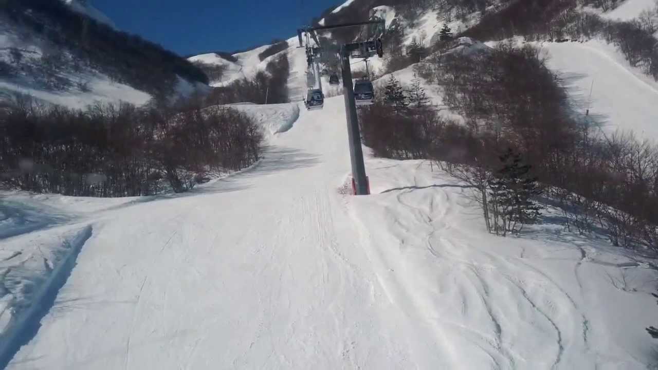 In the cable-car to "Anfiteatro" piste @ Ovindoli - Italy - YouTube