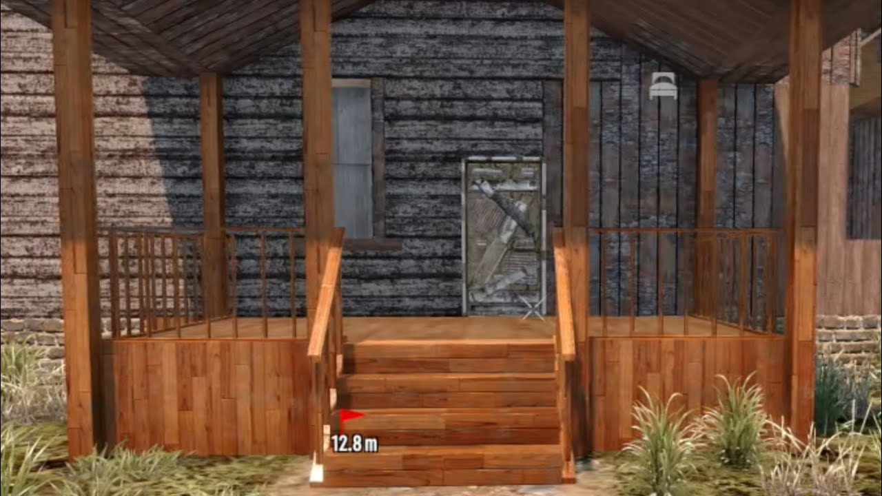 7D2D Home Makeover EP6 - Horde Night #2 And Deck Painting - YouTube