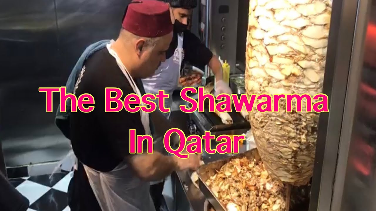 The Best Shawarma in Doha - YouTube