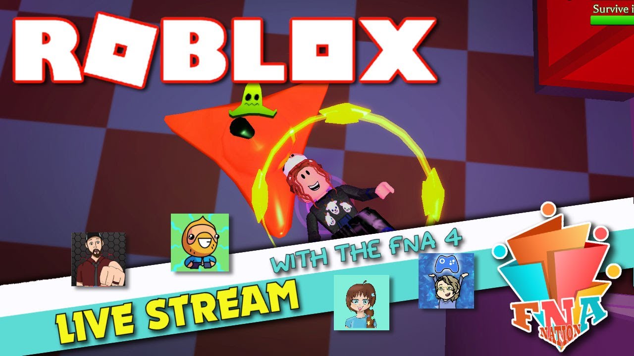 Roblox Game Night - FNA Nation Collaboration! - YouTube