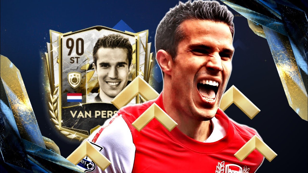 90 RATED ICON ROBIN VAN PERSIE GAMEPLAY AND REVIEW ! FIFA MOBILE 22 ...