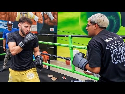 N3on vs Adin Ross BOXING MATCH why adin moving like that ? - YouTube