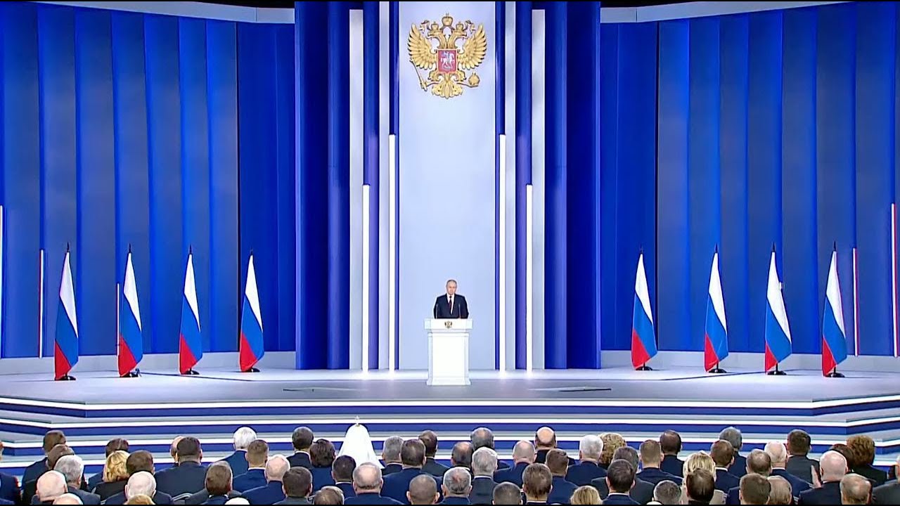 🎦 Record of Russian President Vladimir Putin's State of the Nation ...