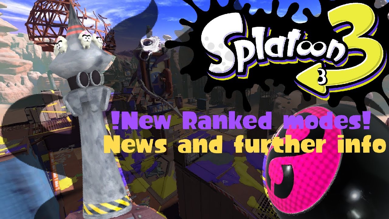 Splatoon 3 New Game modes News! - YouTube