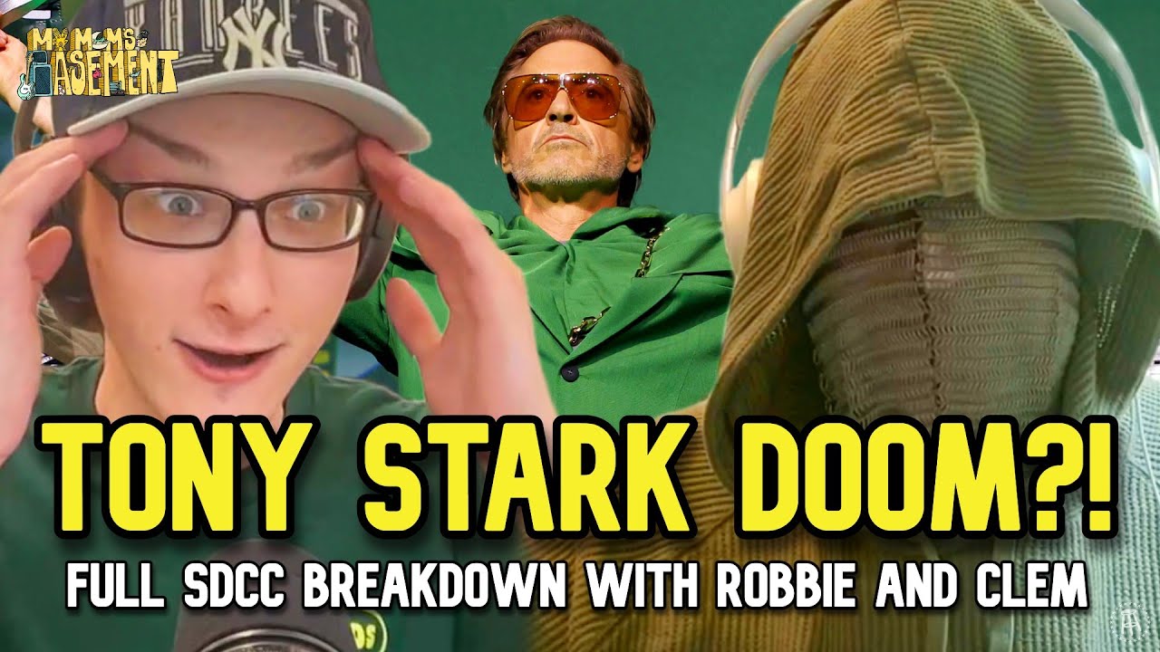 ROBERT DOWNEY JR IS DOCTOR DOOM - SDCC 2024 | MY MOM'S BASEMENT - YouTube