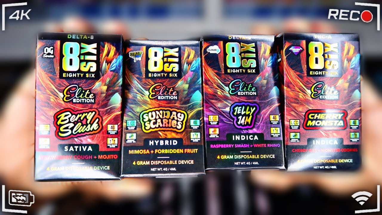 THE TECHNOLOGY ON THESE 4G DISPOSABLES ARE CRAZY!! | Eighty Six Brand ...