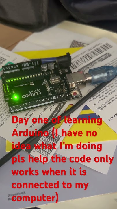 Day 1 of learning, Arduino #robots #day1 #learning - YouTube