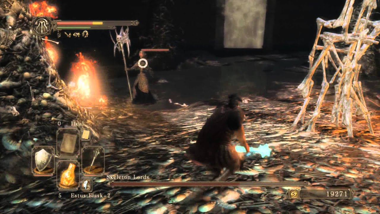 Dark Souls 2 Skeleton Lords - YouTube